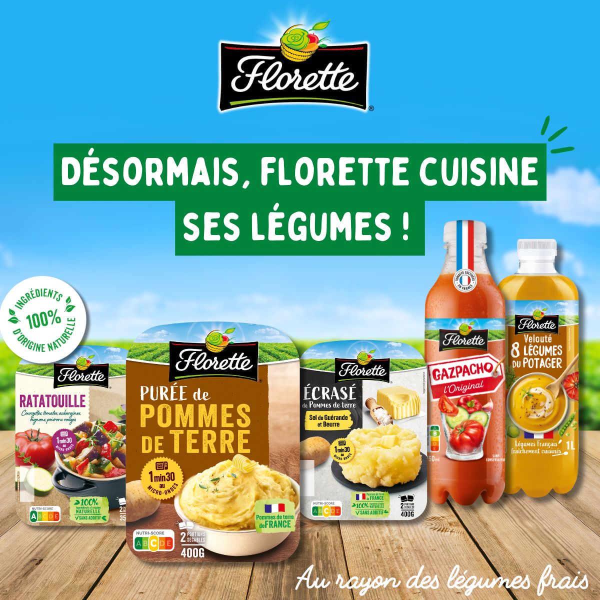 Désormais, Florette cuisine ses légumes ! - Agrial